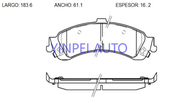 Brake Pads CATALOG YINPEI AUTO PARTS