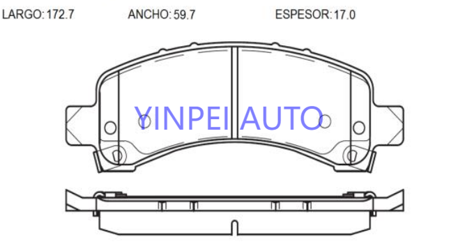 Brake Pads CATALOG YINPEI AUTO PARTS